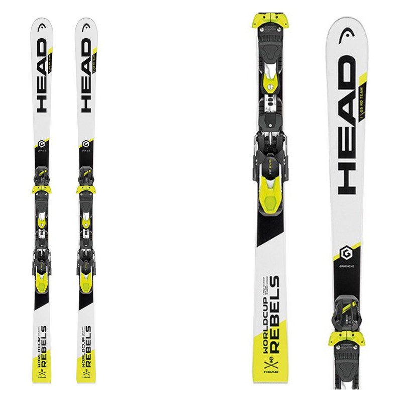Ski Head WC Rebels iGS RD Team Sw Hrp Rdx + bindings Evo 9 AC Jr | EN