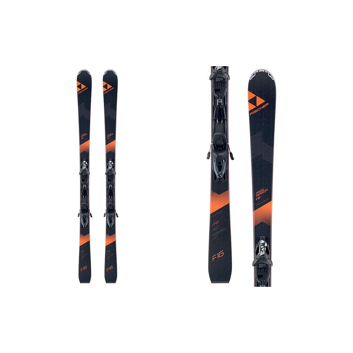 Ski Fischer Progressor F16 + bindings Rs 10 | EN