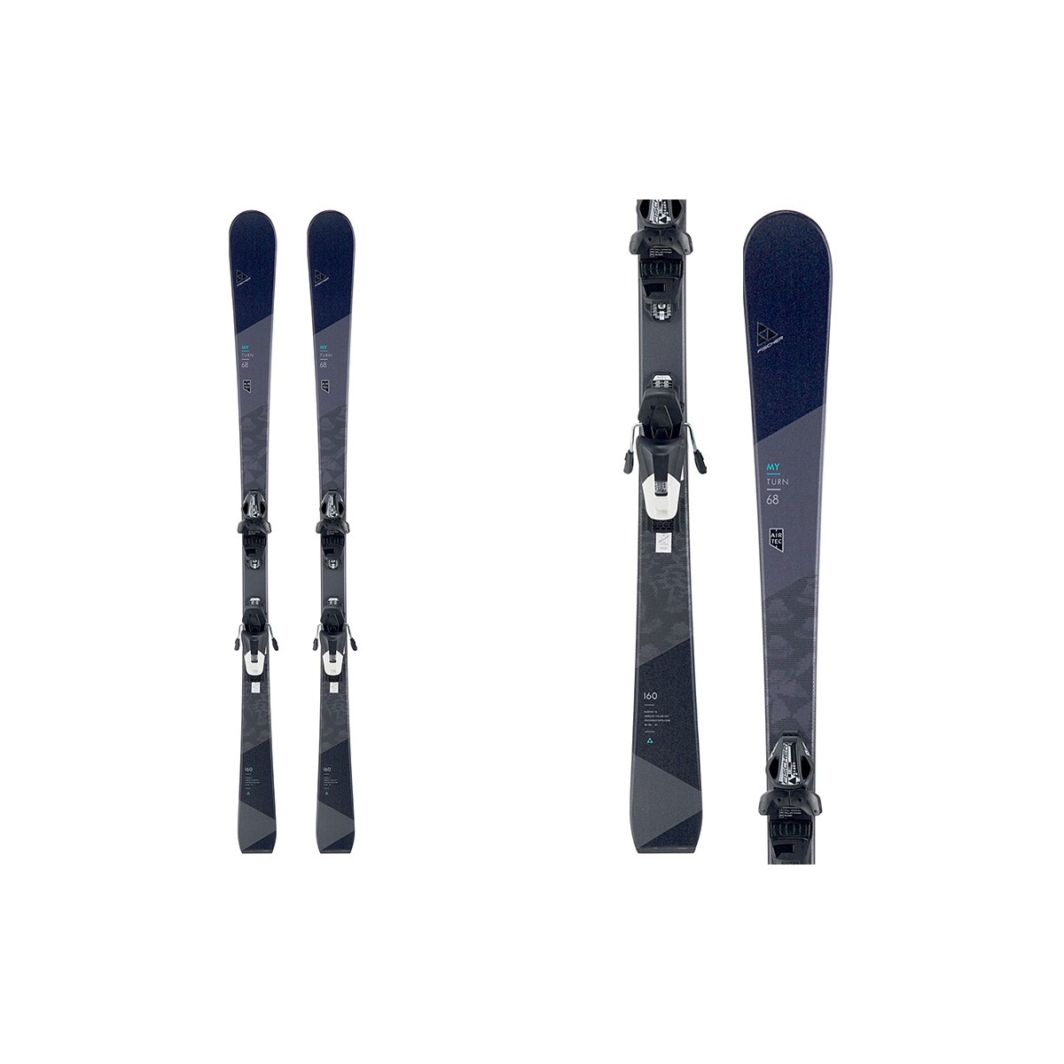 Ski Fischer My Turn 68 Slr + bindings W9 Slr - Women skis | EN