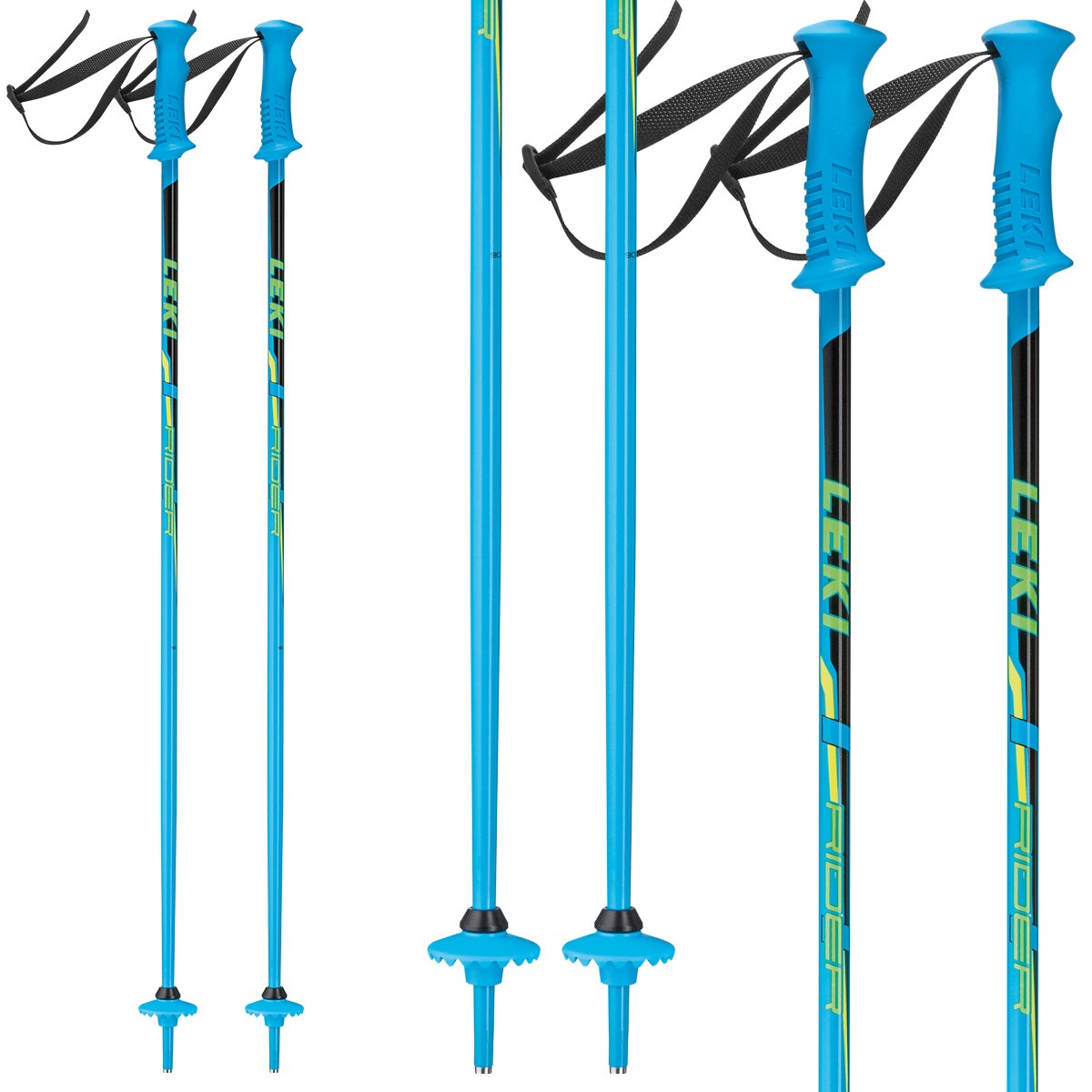 Ski poles Leki Rider Junior - Ski accessories | EN