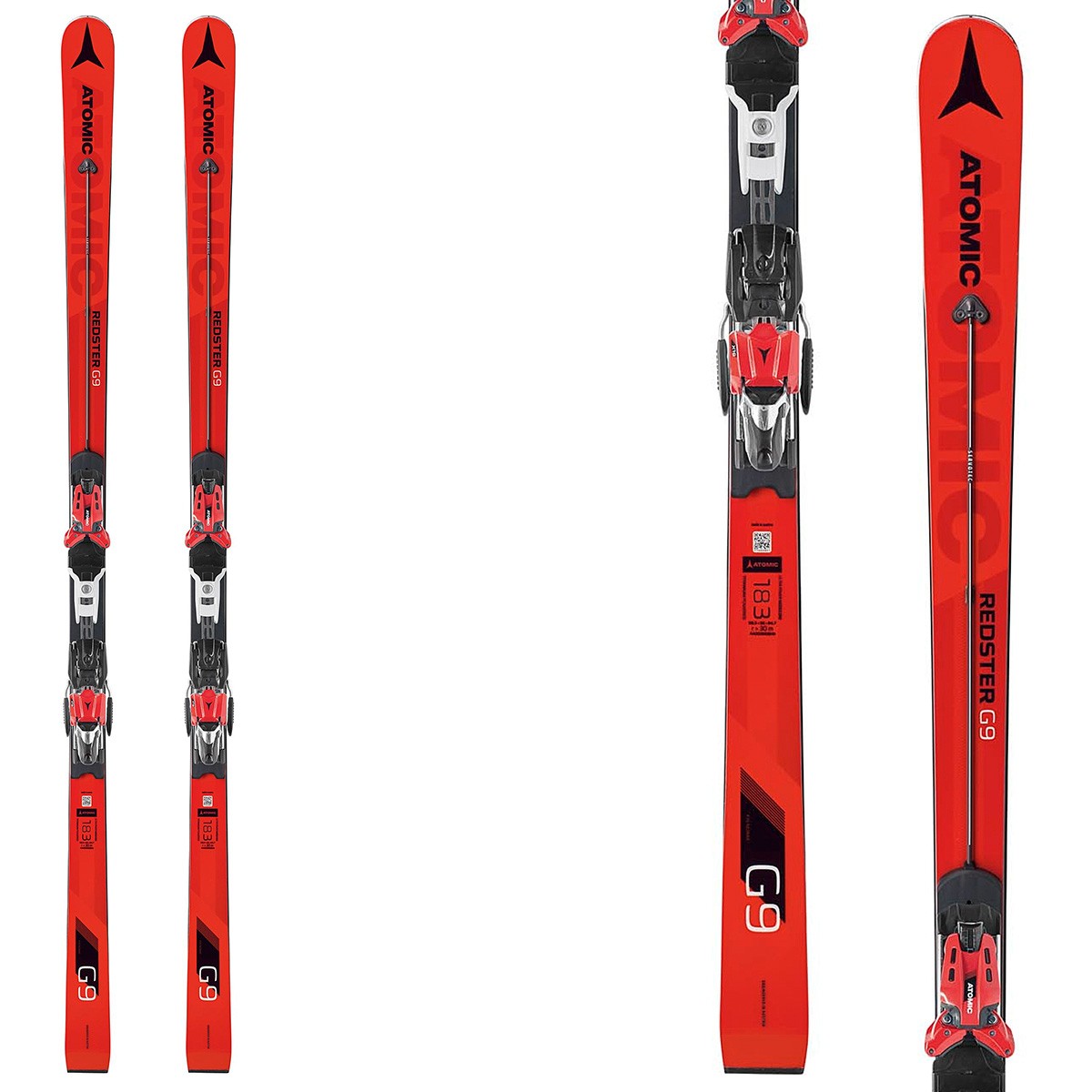 Ski Atomic Redster G9 Fis W Bindings X16 Var World Cup Skis En