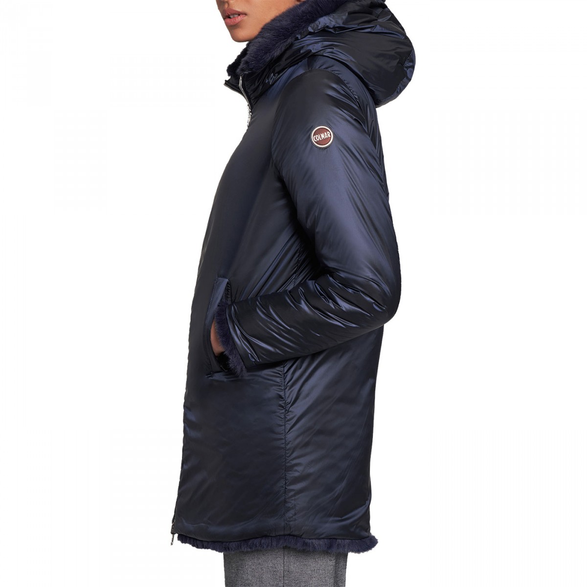 Giacca lunga Colmar Originals Dominance Donna navy | IT Giacca lunga Colmar Originals Dominance Donna navy | IT