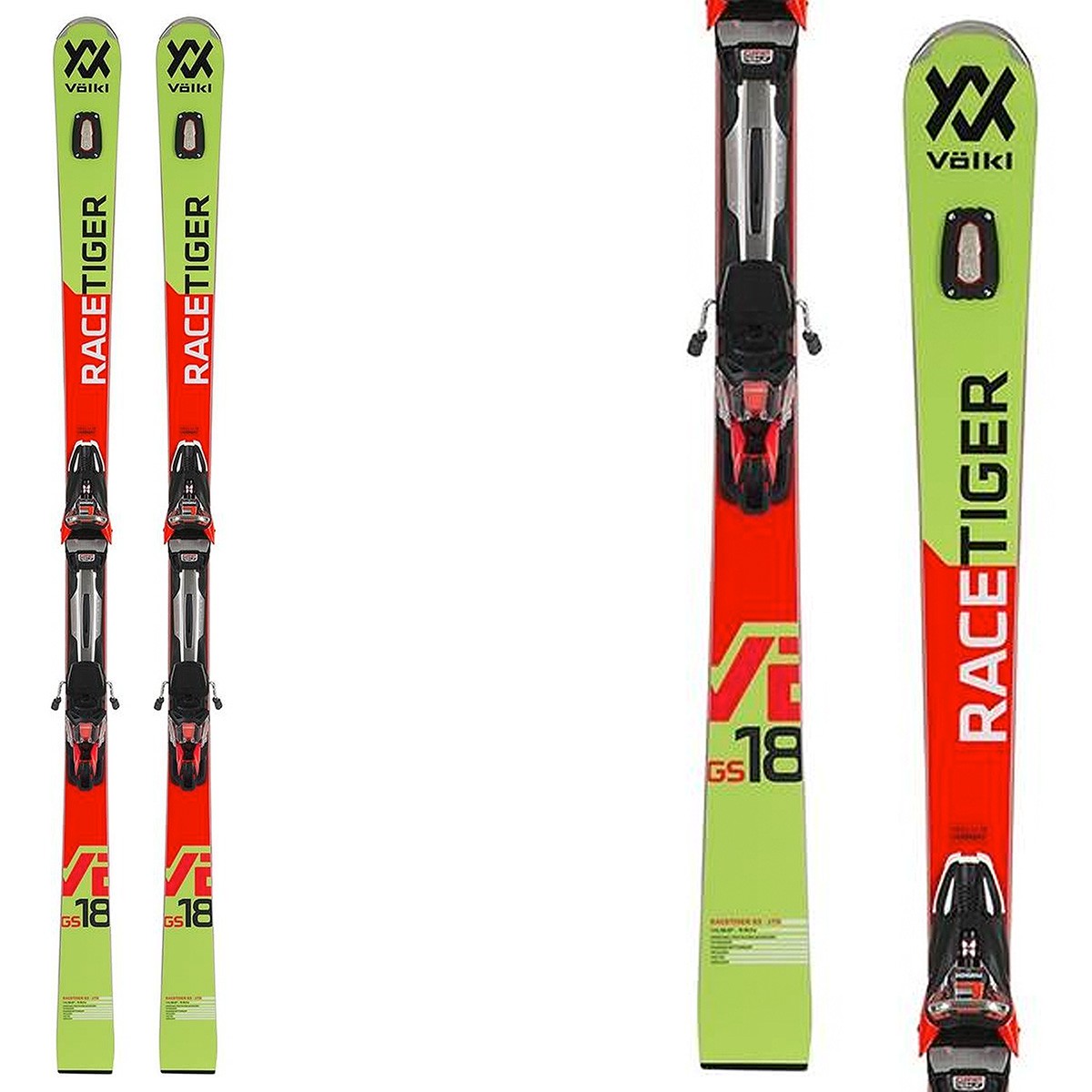 Ski Volkl Racetiger GSR + bindings Race Xcell 16 | EN