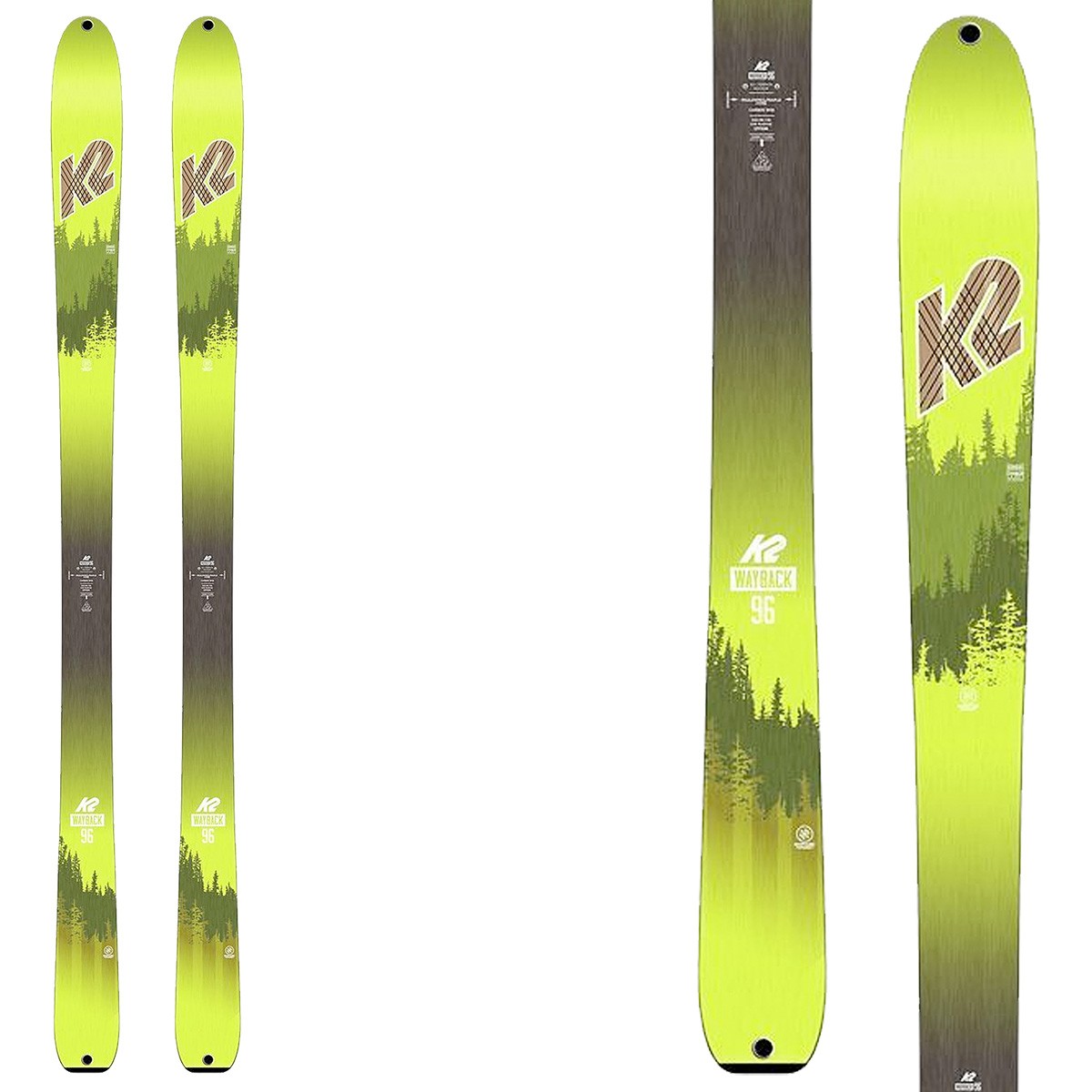 Mountaineering ski K2 Wayback 96 - Mountaineering skis | EN