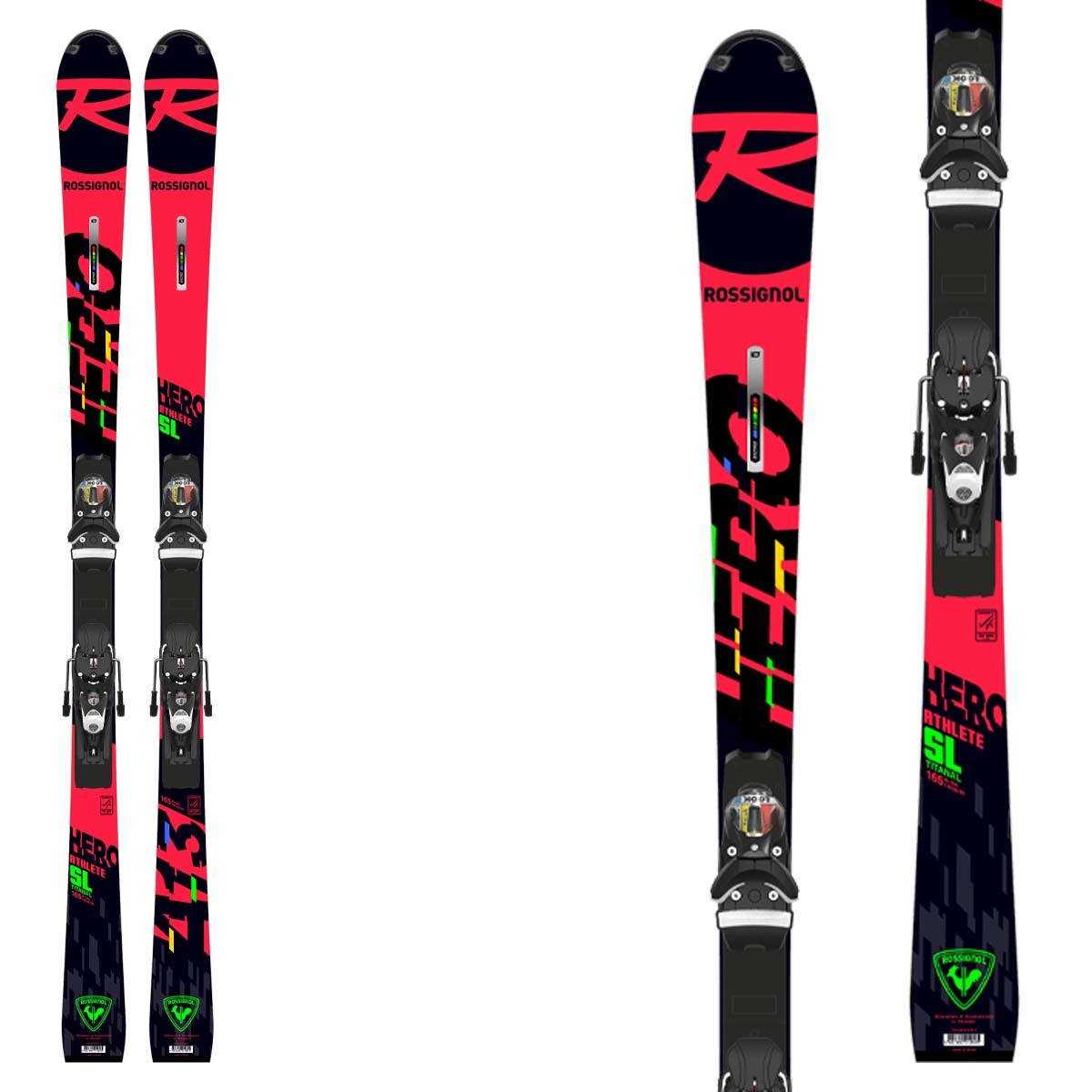 Sci Rossignol Hero Athlete SL modello 2021 con attacchi | EN