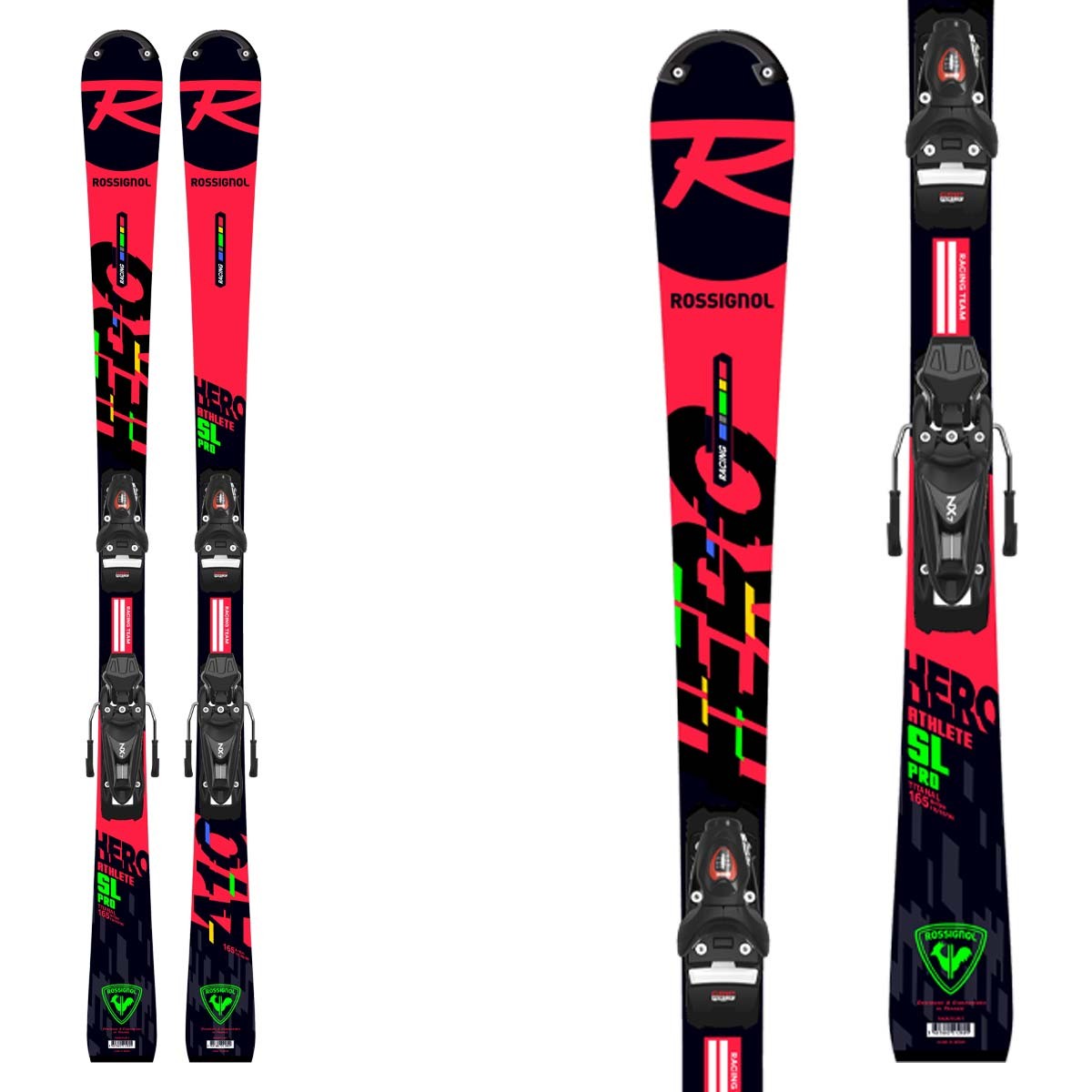 Sci Rossignol da bambino Hero Athlete SL Pro modello 2021 con attacchi | FR