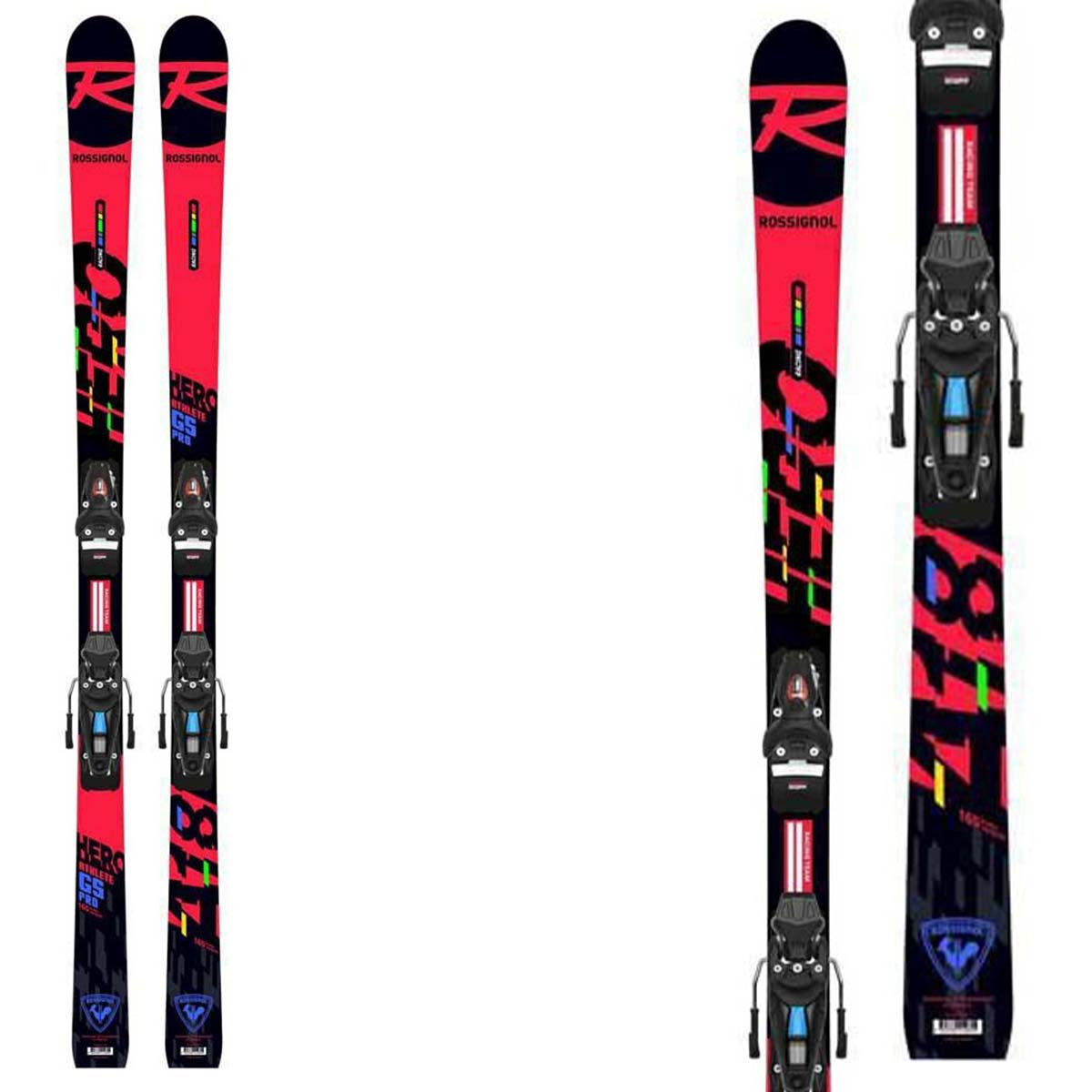 Sci Rossignol Hero Athlete GS Pro R21 Pro con attacchi Nx 10 Gw B73 ...