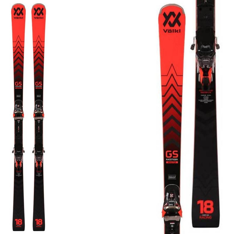 Ski Volkl Racetiger GS Master with Xcomp bindings 16 W | EN