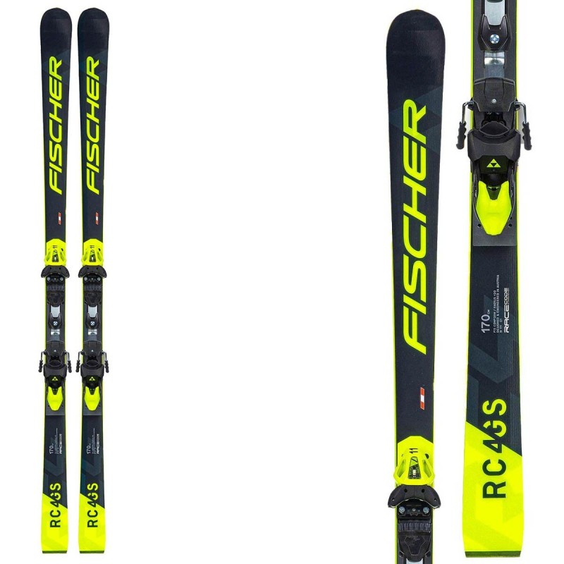 Sci Fischer RC4 Worldcup GS Jr M/O con attacchi Z11 Freeflex | IT