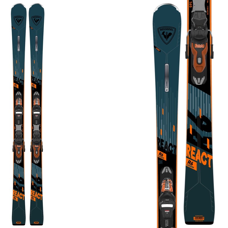 Sci Rossignol React 6 CA con attacchi Xpress 11 | IT