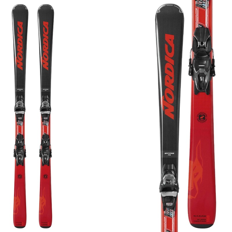 Sci Nordica Spitfire 73 FDT con attacchi TP2 Comp 10 FDT | IT